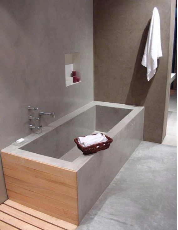 20 fotos de Decoración con Microcemento en el baño - BlogDecoraciones.com